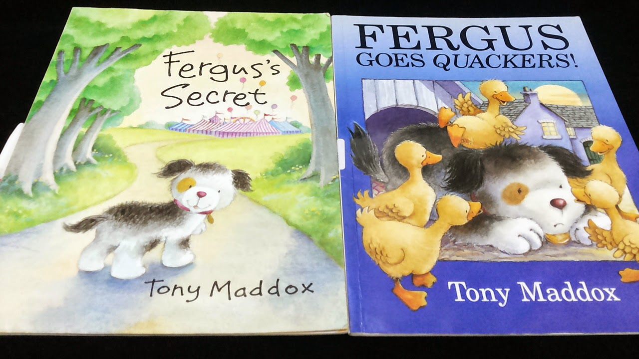 Kid Books Blog: 85.Fergus's Secret / Fergus goes Quackers!