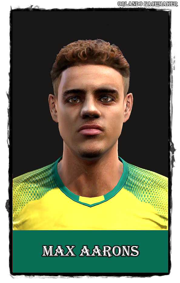 🔴PES 2013 | Max Aaron Face By Orlando Facemaker ~ Orlando Facemaker