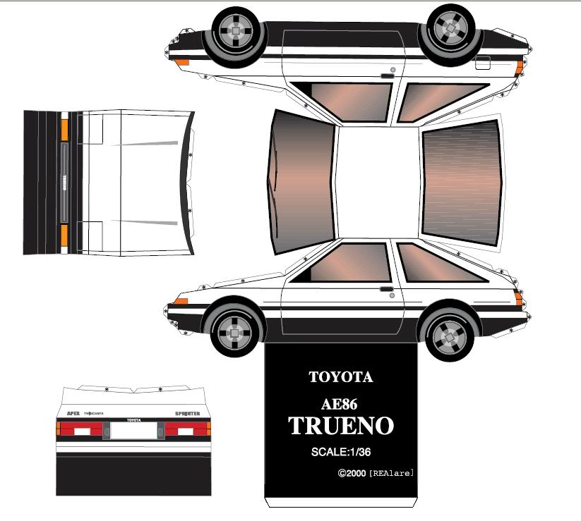 Pin by Walter Hammond on Papercraft | Paper model car, Toyota, Paper models