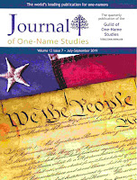 Canada's Anglo-Celtic Connections: Canadians in The Journal of One-Name ...