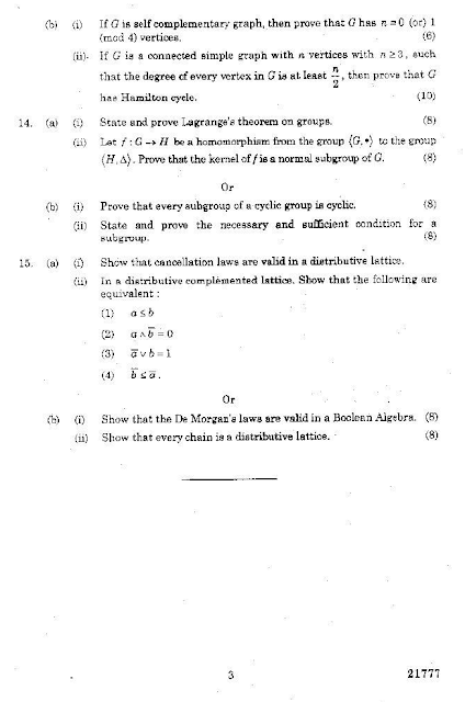 MA2265 Discrete Mathematics Nov Dec 2015 Question Paper - University ...