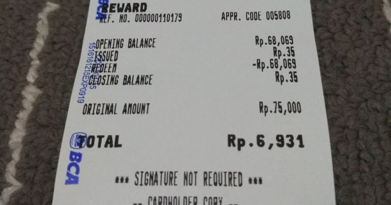 Yulilien: Memakai Reward BCA di Gramedia