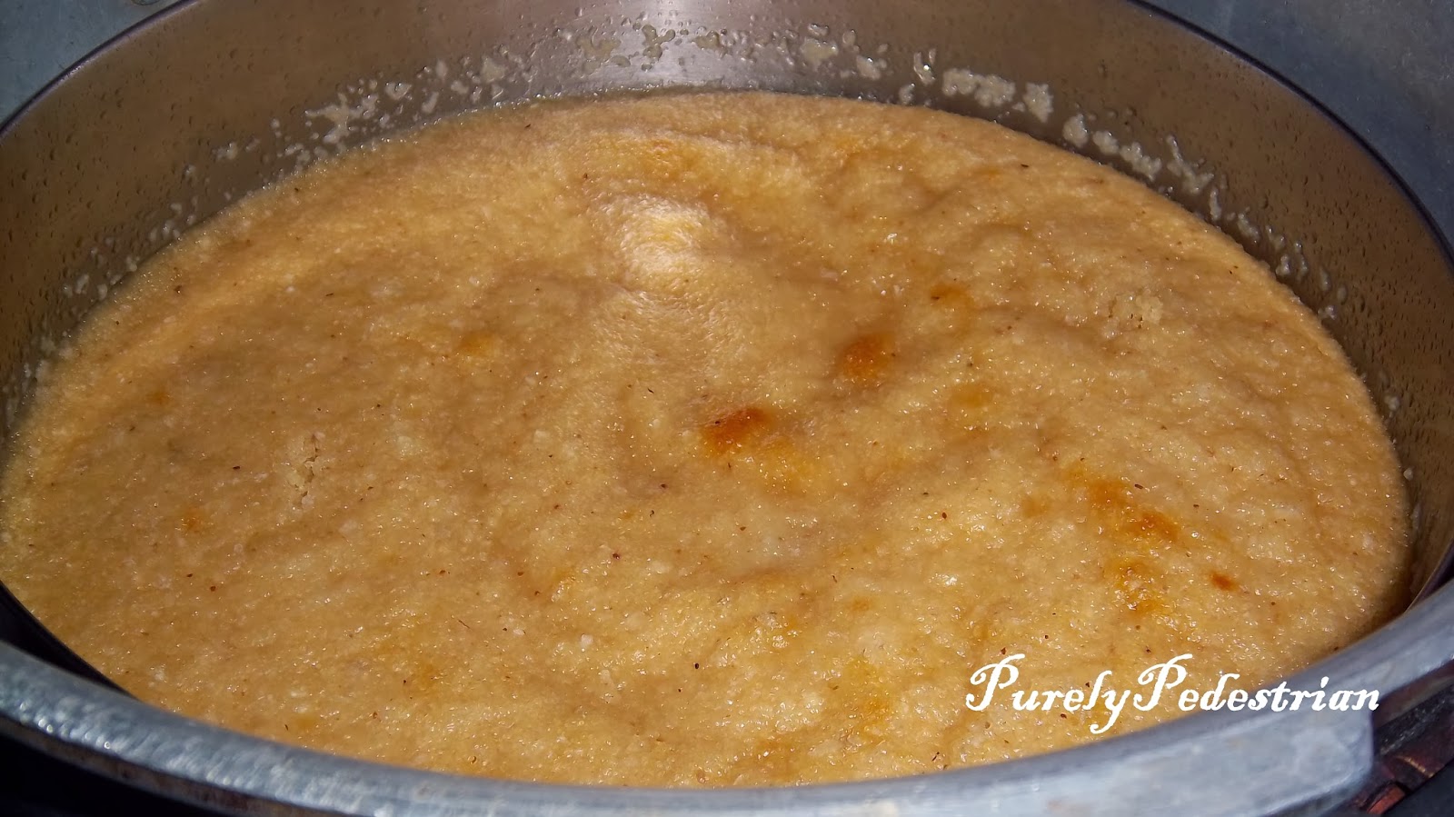 Purely Pedestrian: Simple, No Bake, Semolina / Rawa Cake