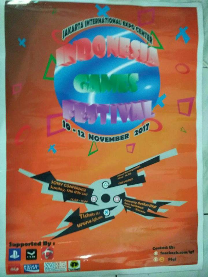 Contoh Poster Event Game Festival - Haiqal MA