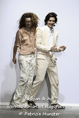 Fred Farrow & Britt Avelon Tan at Amsterdam Fashion Week - Fashion & Art