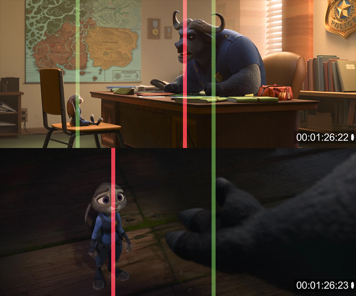 Colorful Animation Expressions: ZOOTOPIA Trailer #4: Smooth Continuity ...