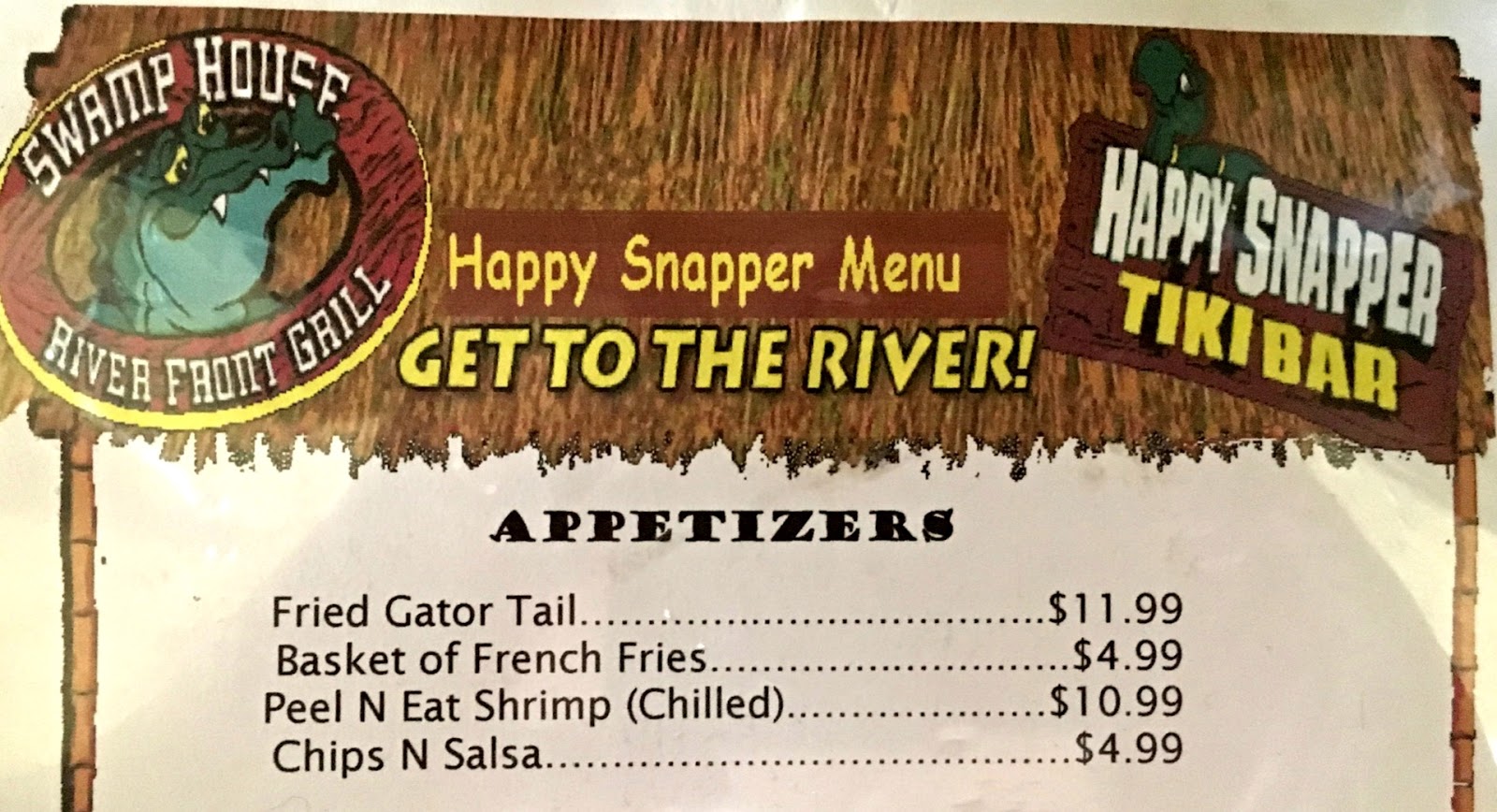 Peregrine Woman on the Space Coast: Swamp House River Front Grill ...