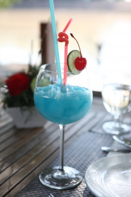 Drink: Lagoa Azul - Menu Criativo - Receitas