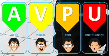 Score de Glasgow ou echelle AVPU pour tester la conscience d'une ...