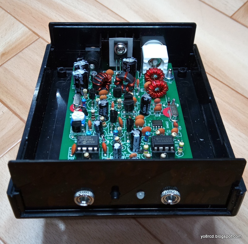 QRP CLUB: Super Rock Mite - 40m QRP CW transceiver
