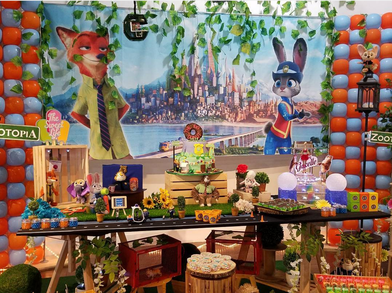 Ideas para una fiesta temática de zootopia o zootropolis