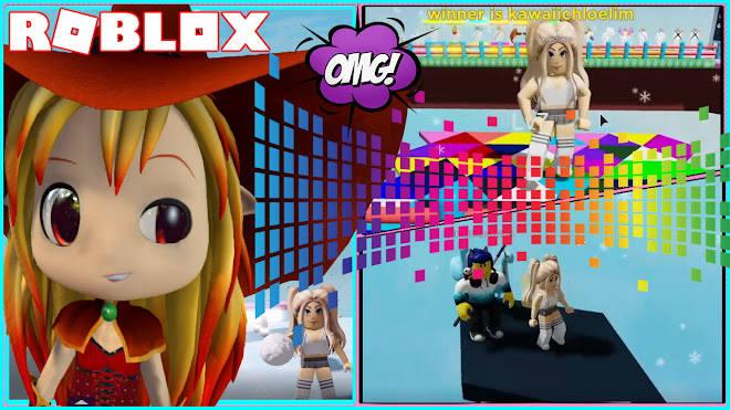 ROBLOX COLOR BLOCK! WINNING SO MANY TIMES IN THE GAME | Chloe Tuber