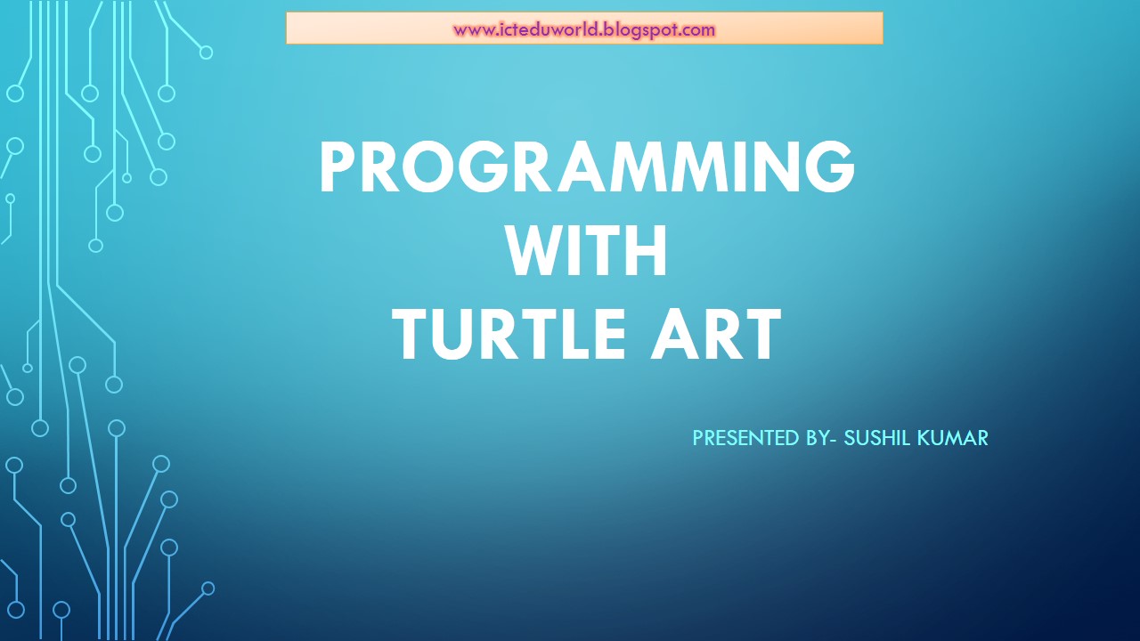 Programming with Turtle Art | ICT eduworld | ICT IN EDUCATION | ICT ...