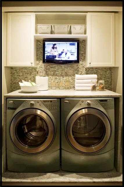 Small Laundry Room Ideas – Space Saving Ideas for Tiny Laundry Rooms ...