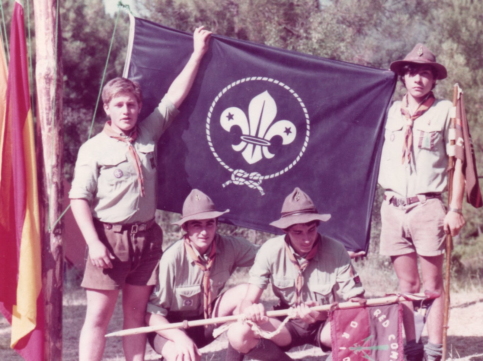 Grupo Scout Orión A, Scouts Baden Powell de España: C.AMOCLON (Avila) 1982