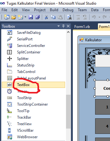 Contoh Program Visual Basic Kalkulator Ilmiah ~ Tutorial Belajar Coding