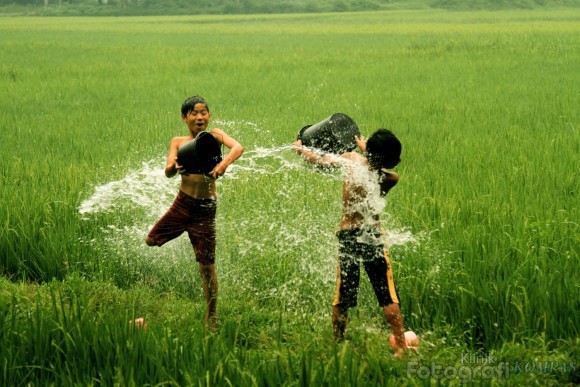 catatan jejak mozaik ku: anak pematang sawah