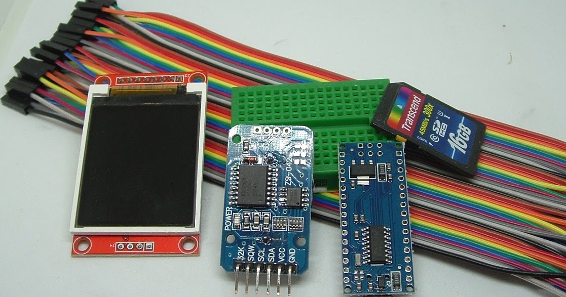 Mein Elektronik Hobby: Arduino, Echtzeituhr und Bilderrahmen mit einem ...