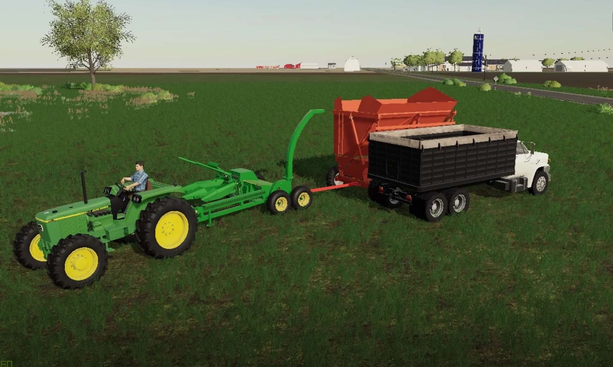 FS19 Jiffy High Dump Wagon for silage v2.0 - FS 19 & 22 USA Mods Collection