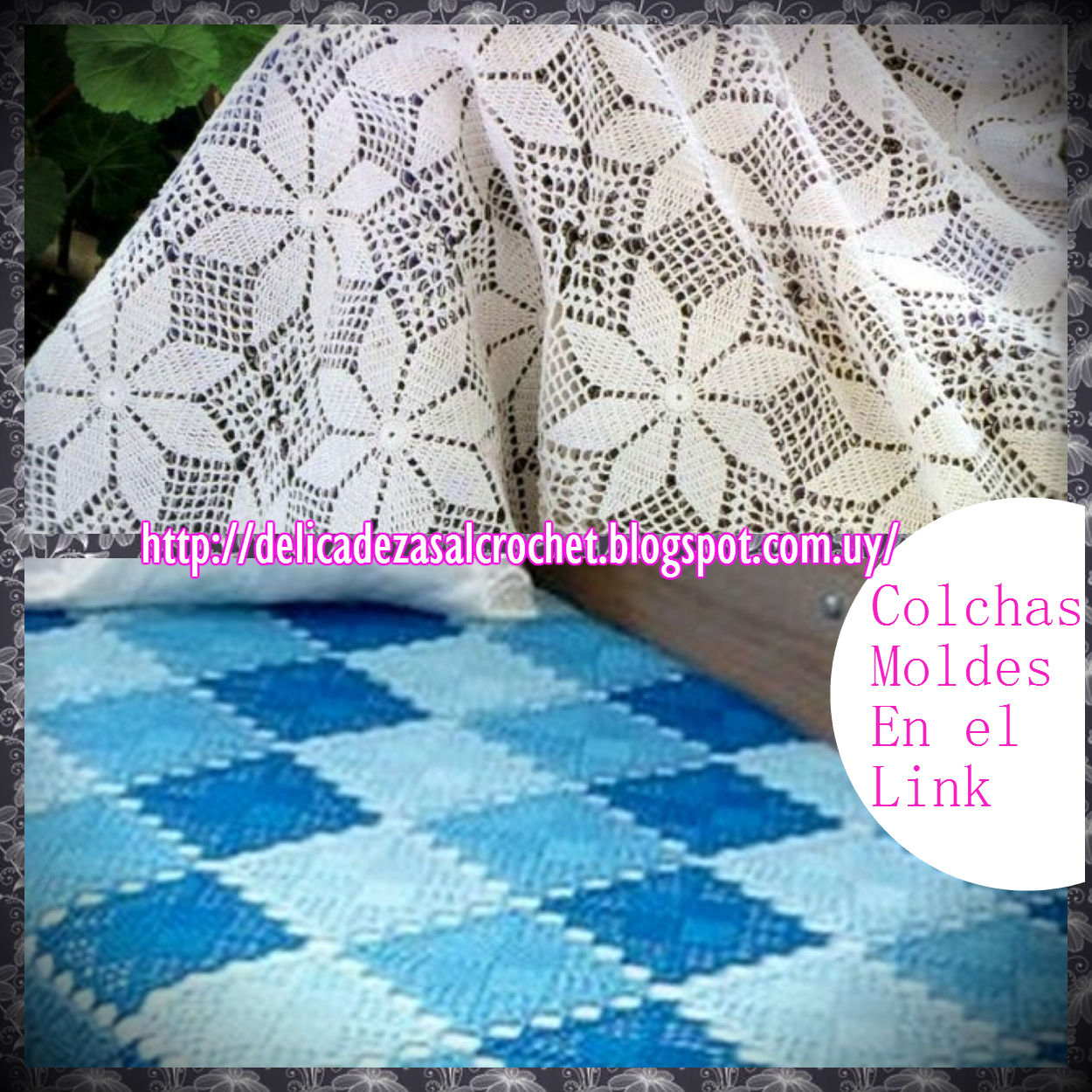 Delicadezas en crochet Gabriela: Colchas en crochet