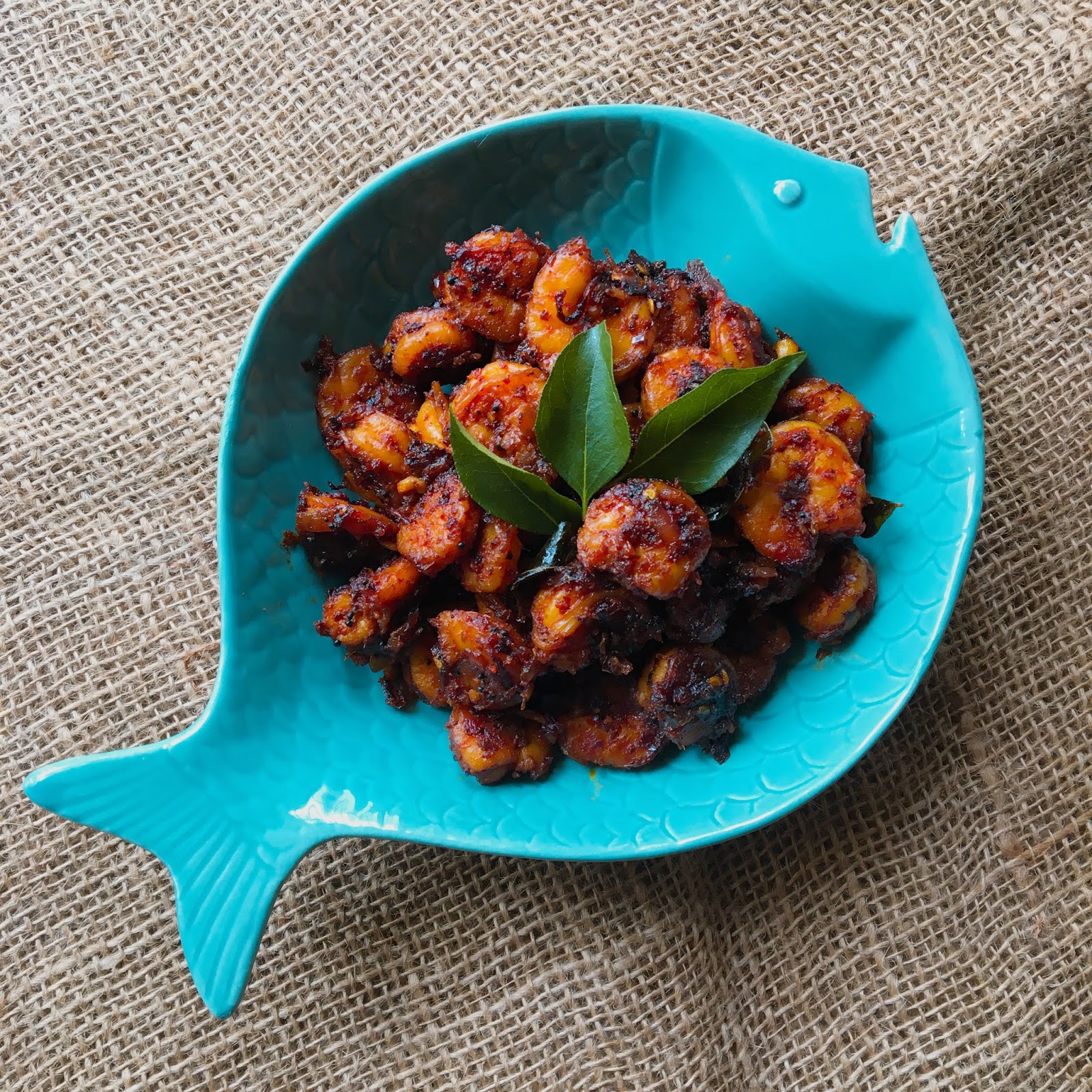 You gotta try it: Kerala style Prawns fry/ Chemmeen fry