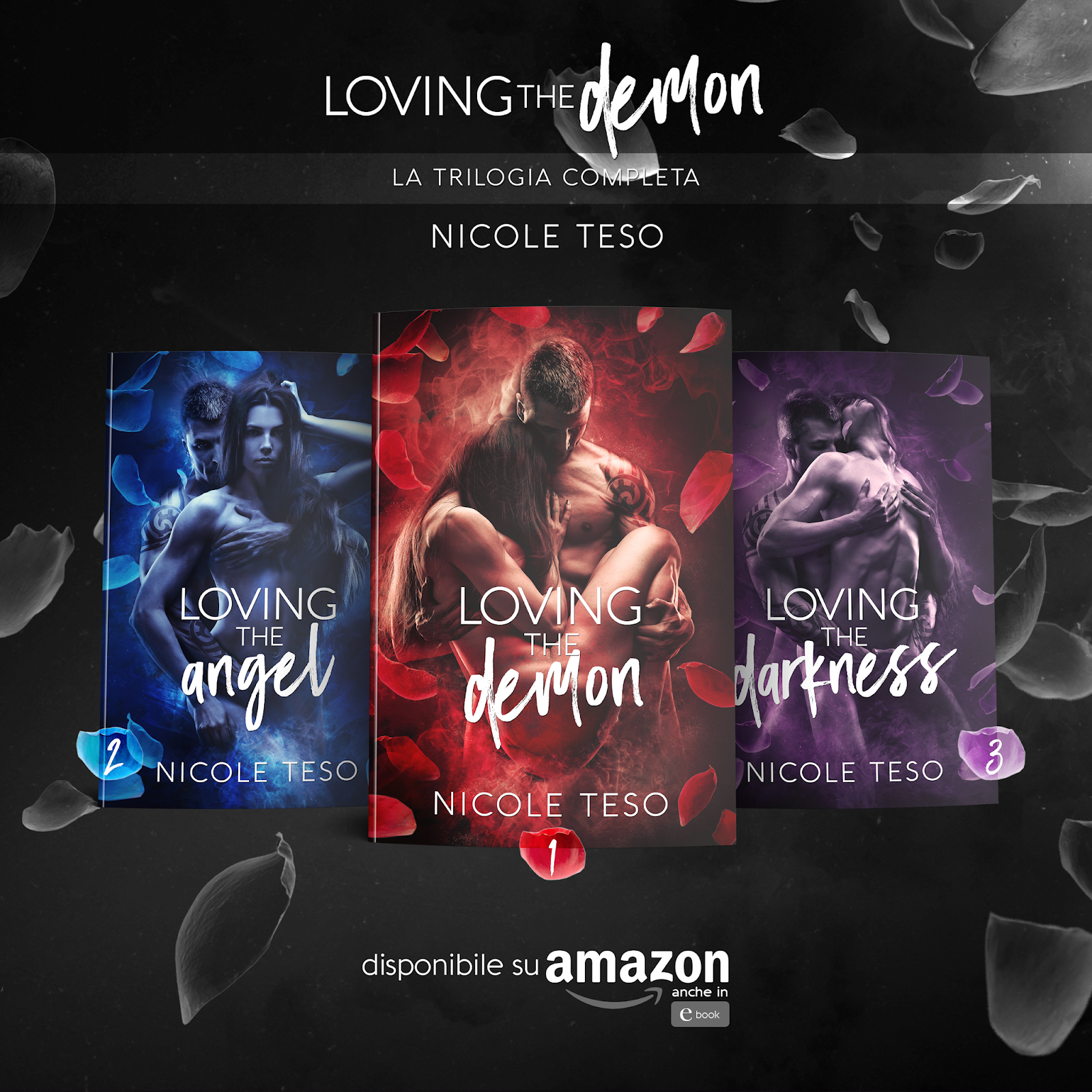 Libri di cristallo: MEGA Cover Reveal | 'Loving The Demon. La trilogia ...