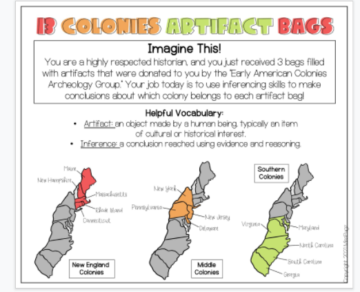 The Little Red Schoolhouse : Artifact Bags- Do They Work In Classrooms?