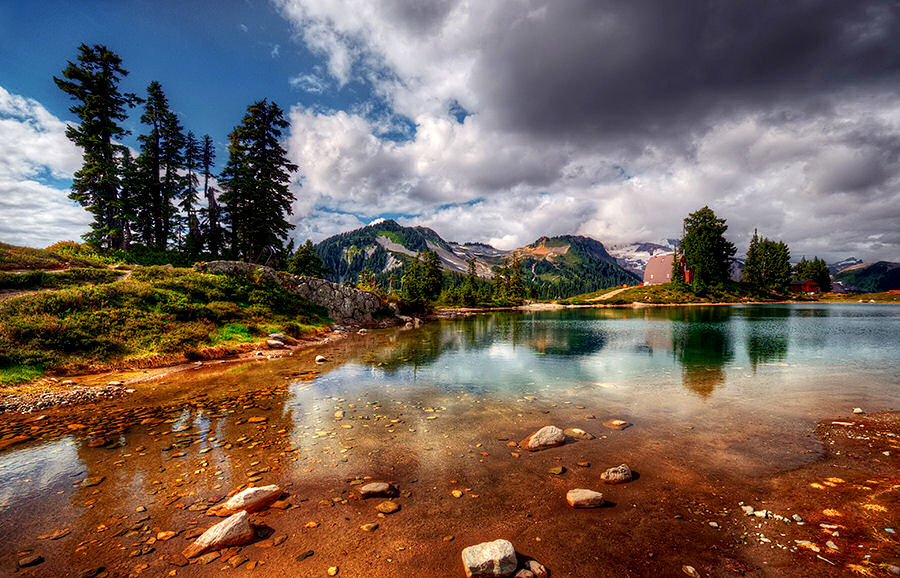 paisajes) | Hiking spots, Oh the place you will go, Lakeside