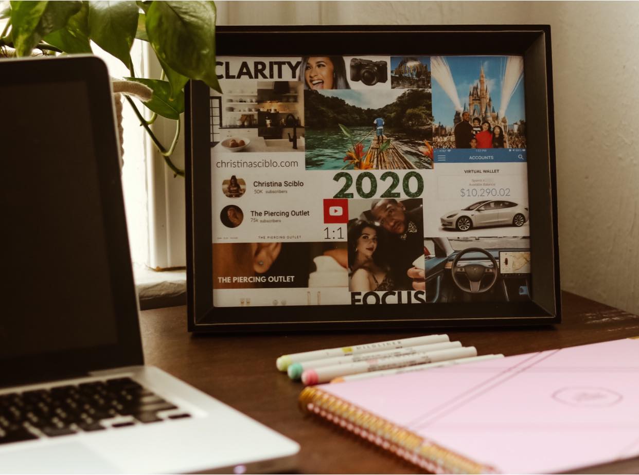 HELLO CRISST: How to Create Your 2020 Vision Board | Quick, Easy, NO ...