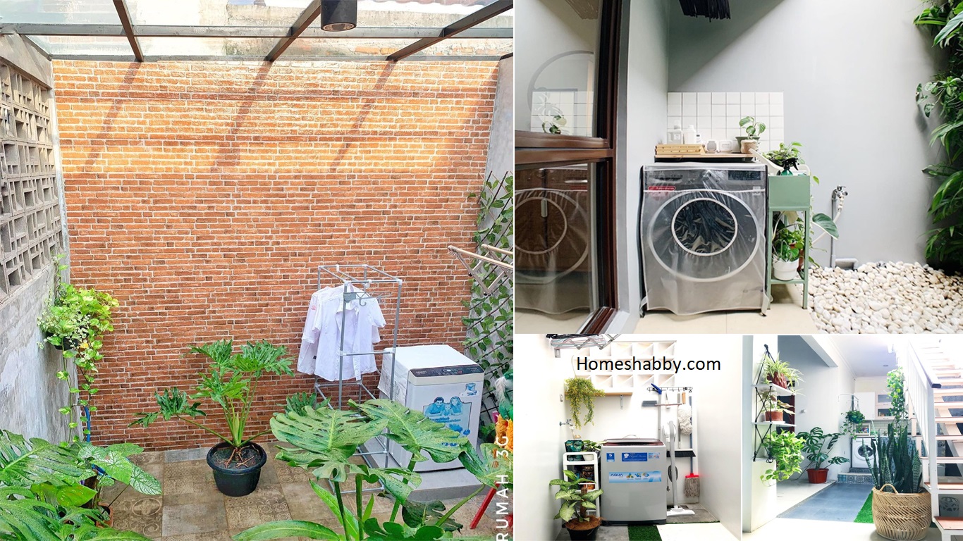 Inspirasi Ruang Cuci Jemur di Dalam Rumah Yang Sempit. Yuk Manfaatkan ...