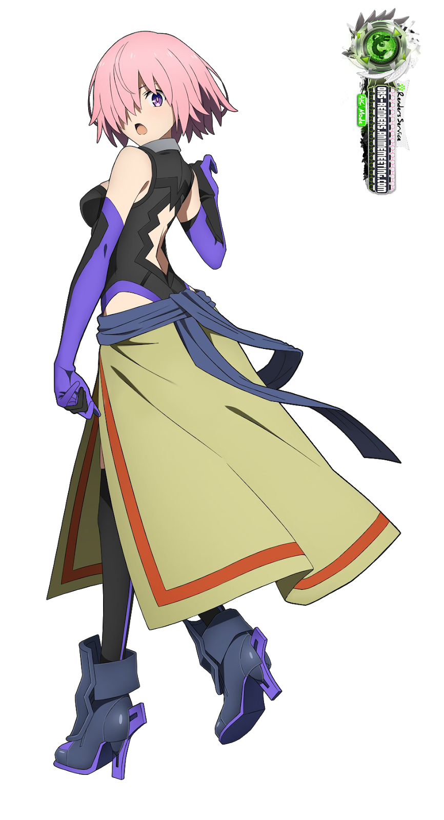 Fate/Grand Order:Mash Kyrielight Mega Kawaiii+Cute Render