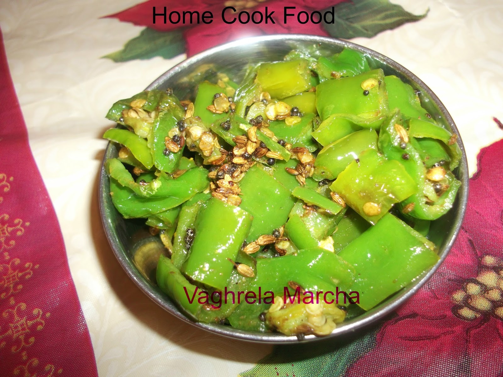 HCF: Vagharela Marcha / Instant Green Chilies Pickle