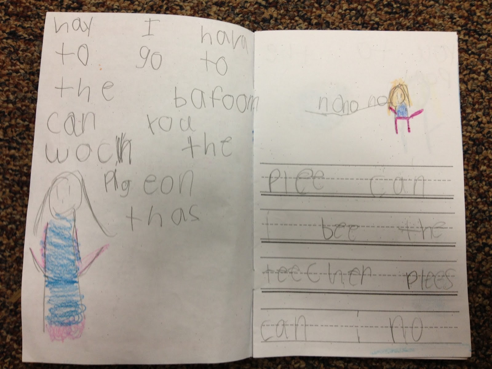 test: Opinion Writing like MO Willems (K.W.1)