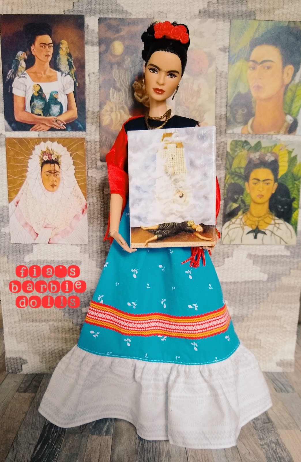 Fia's Barbie Dolls ...: Barbie® Inspiring Women™ Series Frida Kahlo Doll