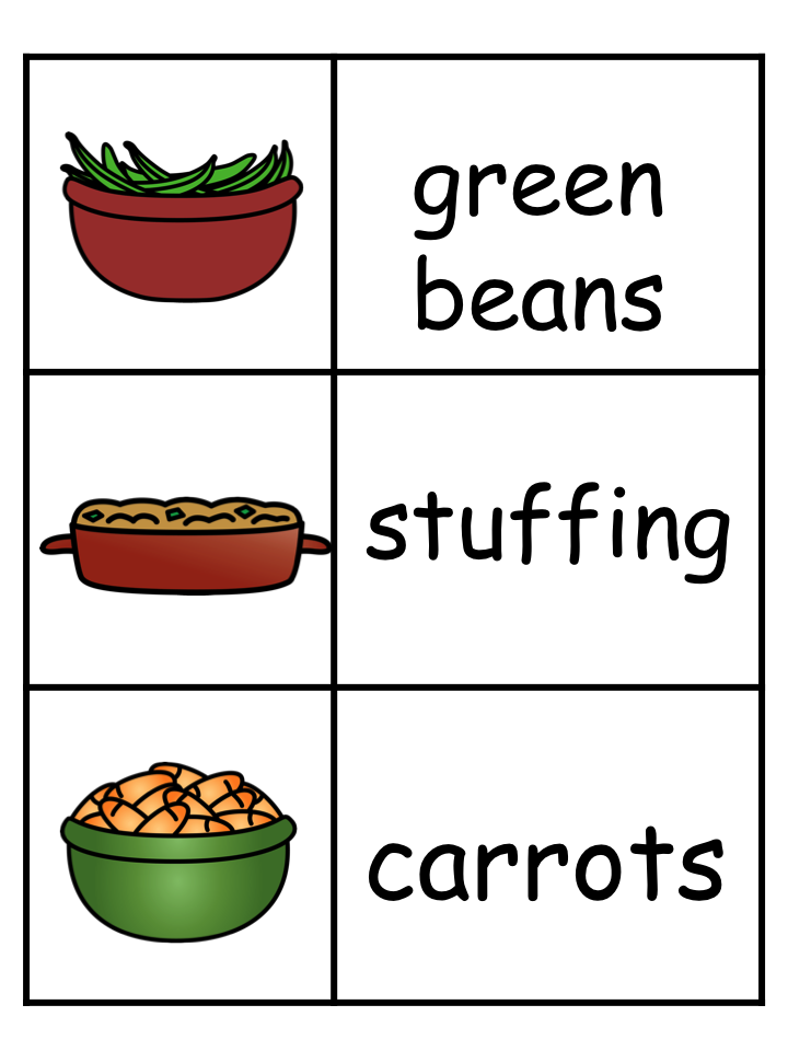 TLC Kindergarten THANKSGIVING VOCABULARY WORDS tlc-kindergarten-thanksgiving-vocabulary-words