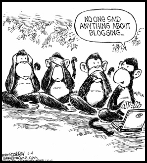 67 Not Out: Funny Cartoons About Blogs And Blogging