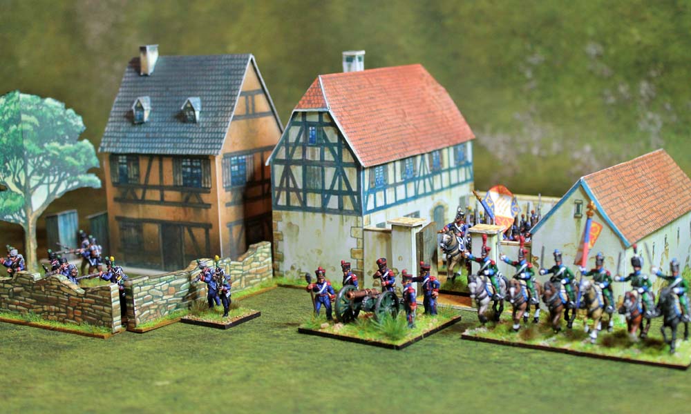 Wee Painted Men - Wargaming with Miniatures: Paper buildings