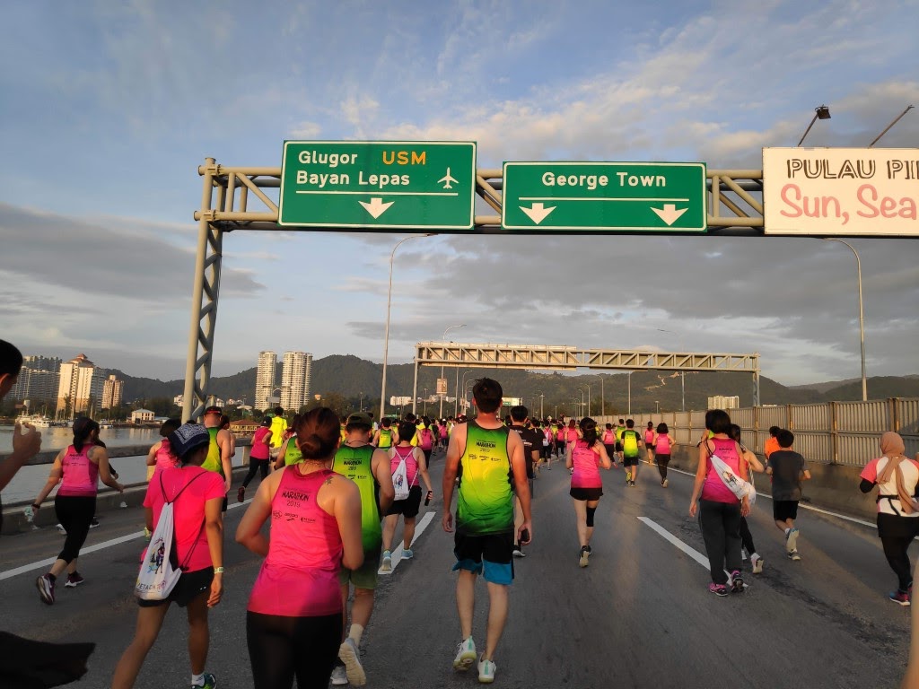 Penang Bridge Run 2019 - Last 10km - before Covid19