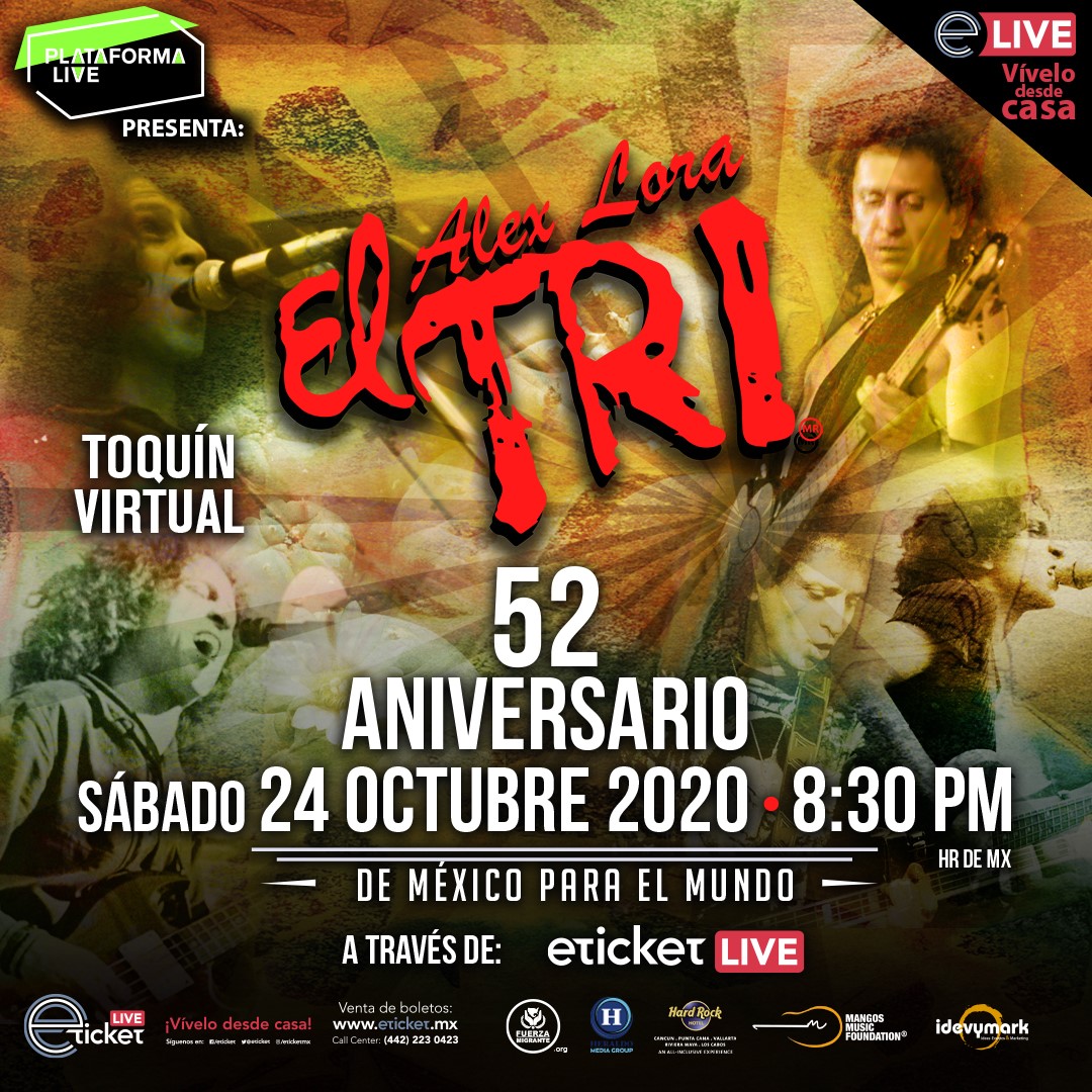 EnPOPados: El Tri celebra 52 años de trayectoria con un toquin virtual ...