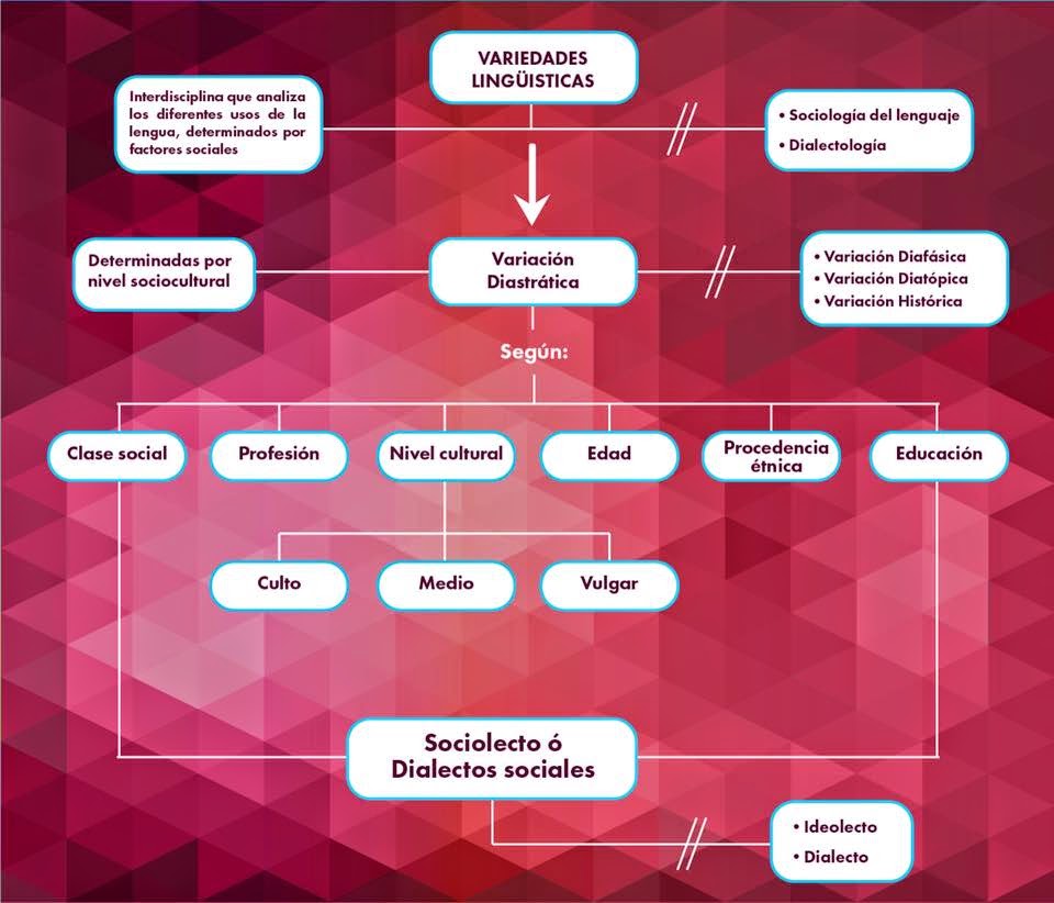 FUNCIONAMIENTO LINGÜÍSTICO : Variación diastrática y sociolecto