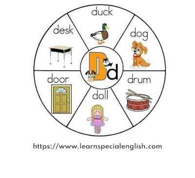 words that start with a D letter for kids with pictures