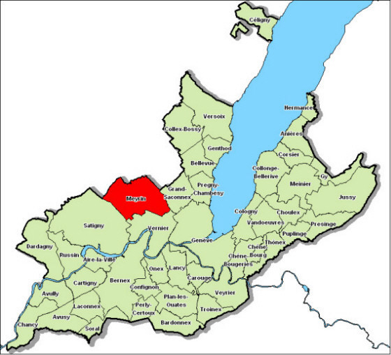 I was in Meyrin: I was in Meyrin.