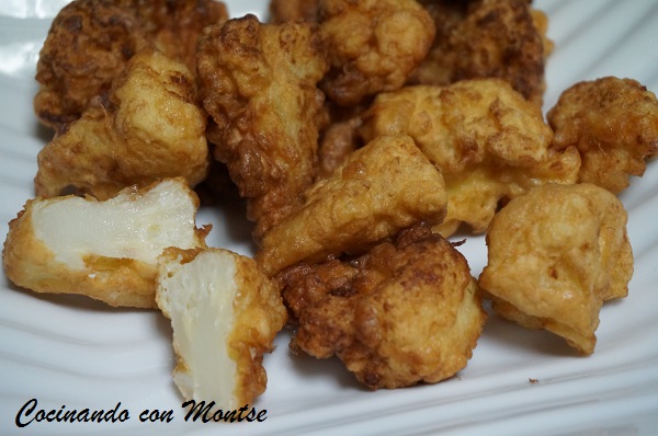Coliflor rebozada - Cocinando con Montse