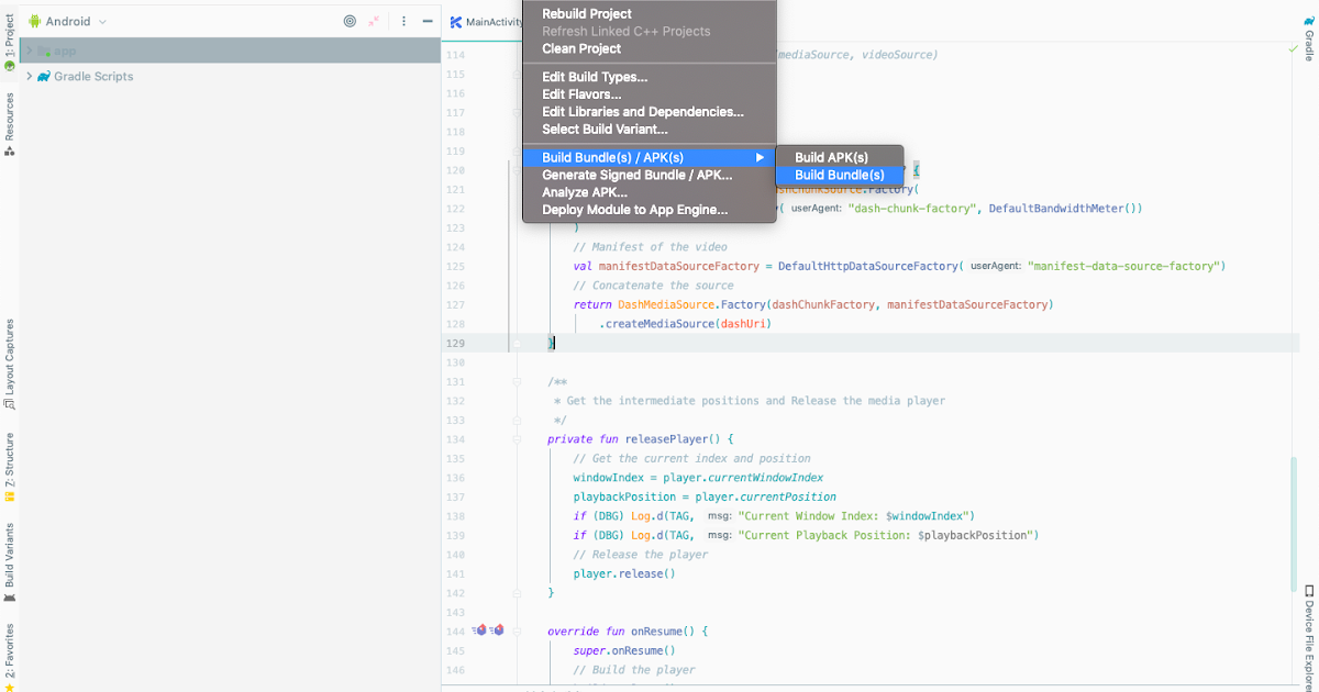 How to Generate Android App Bundle (Signed and Debug)