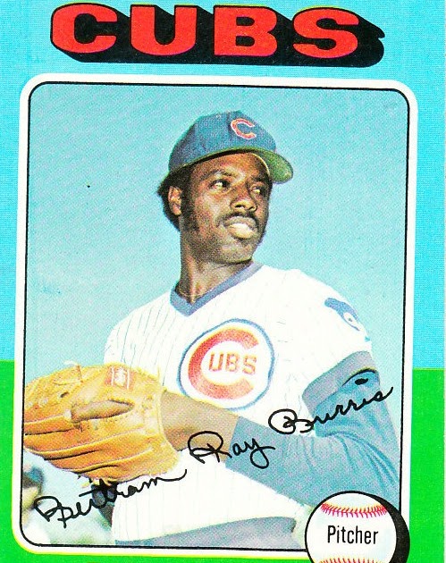 1975 Topps (it's far out, man): #566 - Ray Burris