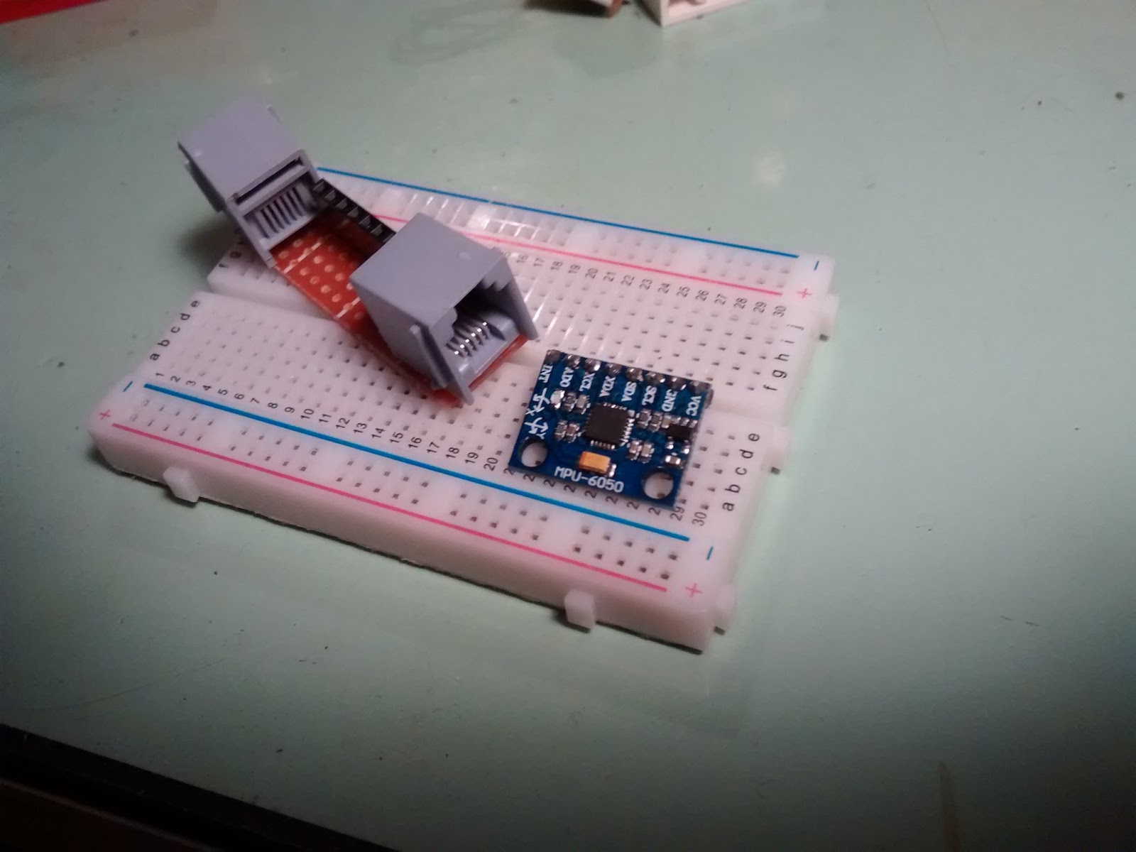 Capteur gyroscope I2C