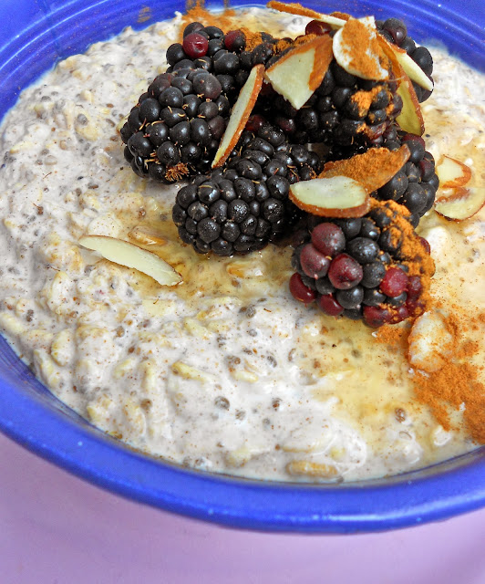 Savouring Stella: Goat Milk Kefir Overnight Oats