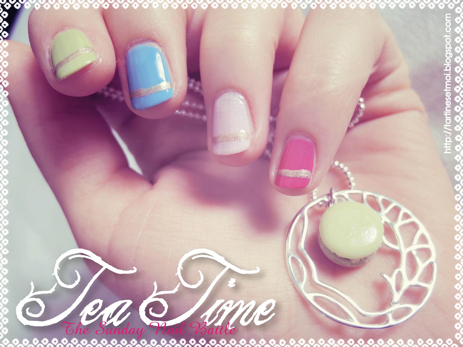 Odile Sacoche | Blog belge: The Sunday Nail Battle ♥ Tea Time