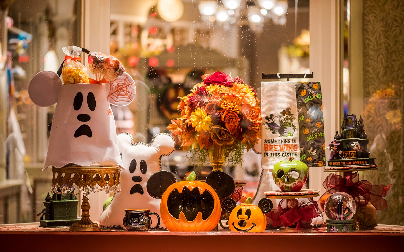 Main Street Halloween Storefronts