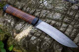 Damascus Hunnic Knife
